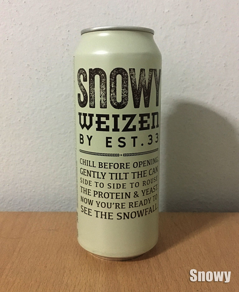 เบียร์ Snowy Weizen By EST.33 เบียร์น้องใหม่ มาแรงเวอร์ – ApienCompass