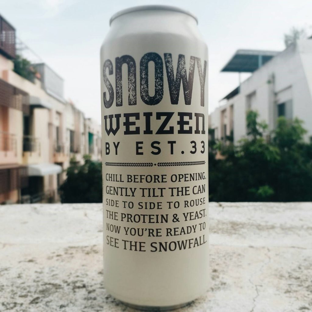 เบียร์ Snowy Weizen By EST.33 เบียร์น้องใหม่ มาแรงเวอร์ – ApienCompass